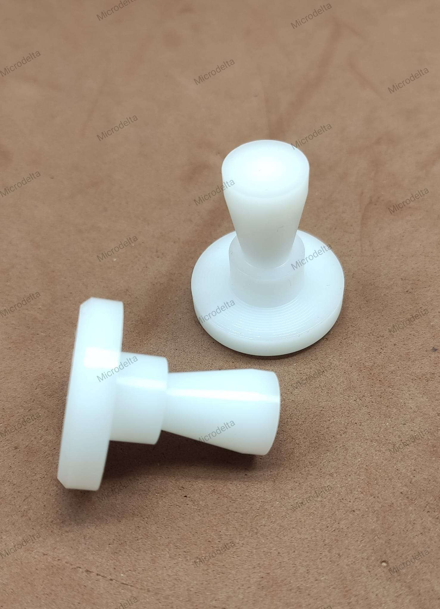 Piezas en delrin (POM) color natural - Microdelta